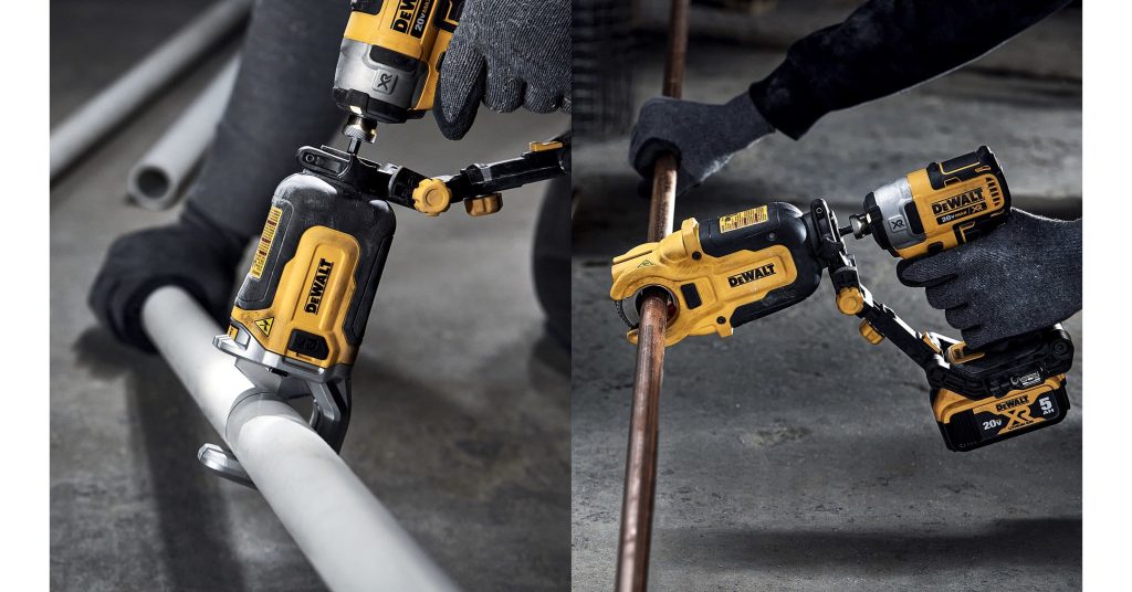 DEWALT Impact Connect Pipe Cutter: Revolutionizing PVC Cutting ...
